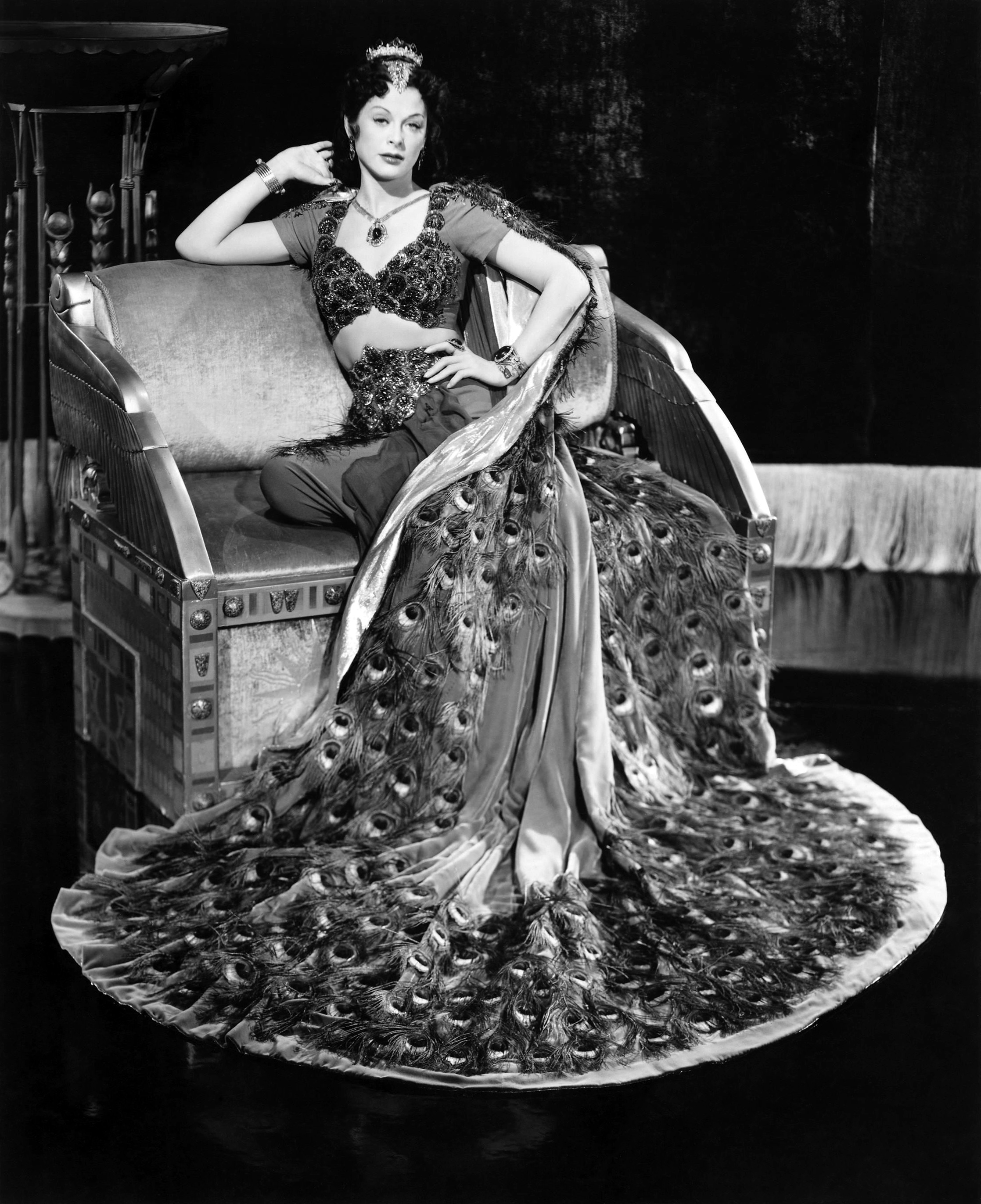 That Hollywoodian Elegance Hedy Lamarr Samson And Delilah 1949 Costumes